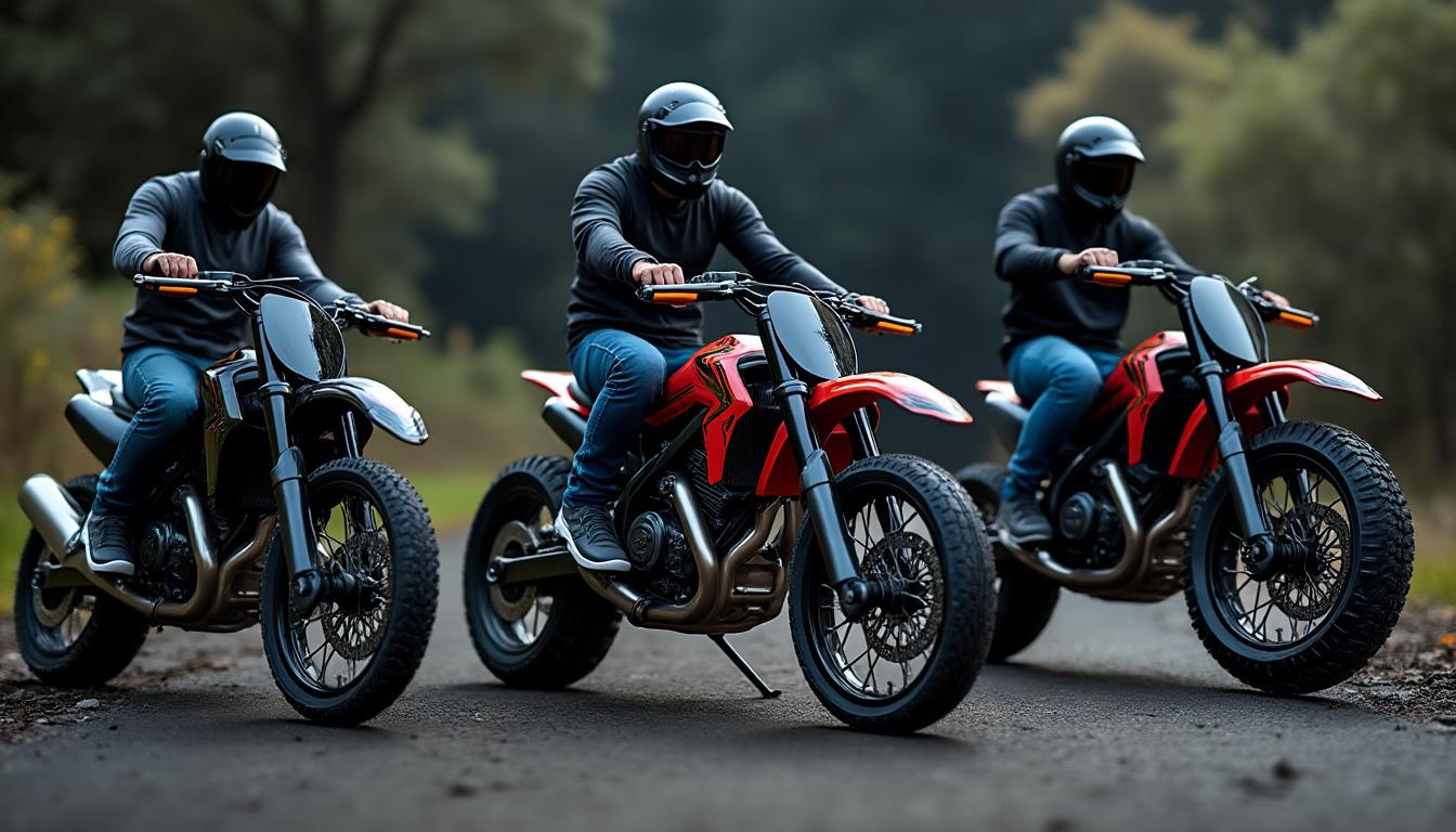 Comparatif : moto tout-terrain RC VMX 450 Brushless Venom vs autres modèles